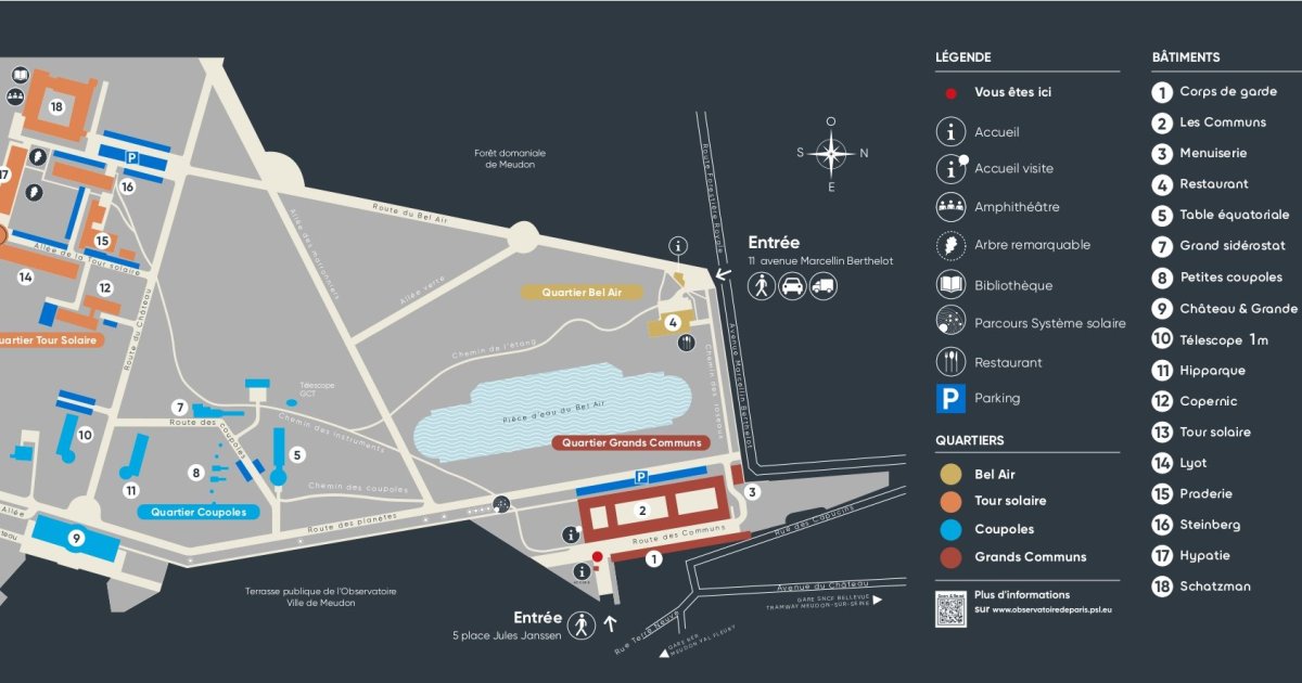 Accès au campus de Meudon - Observatoire de Paris - PSL - Centre de ...